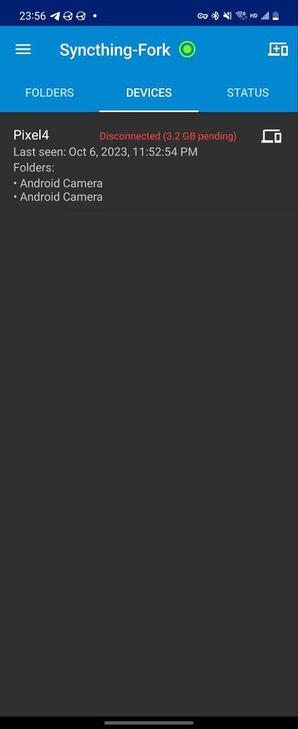 Disconnected devices between Pixel and Samsung - Android - Syncthing Community Forum