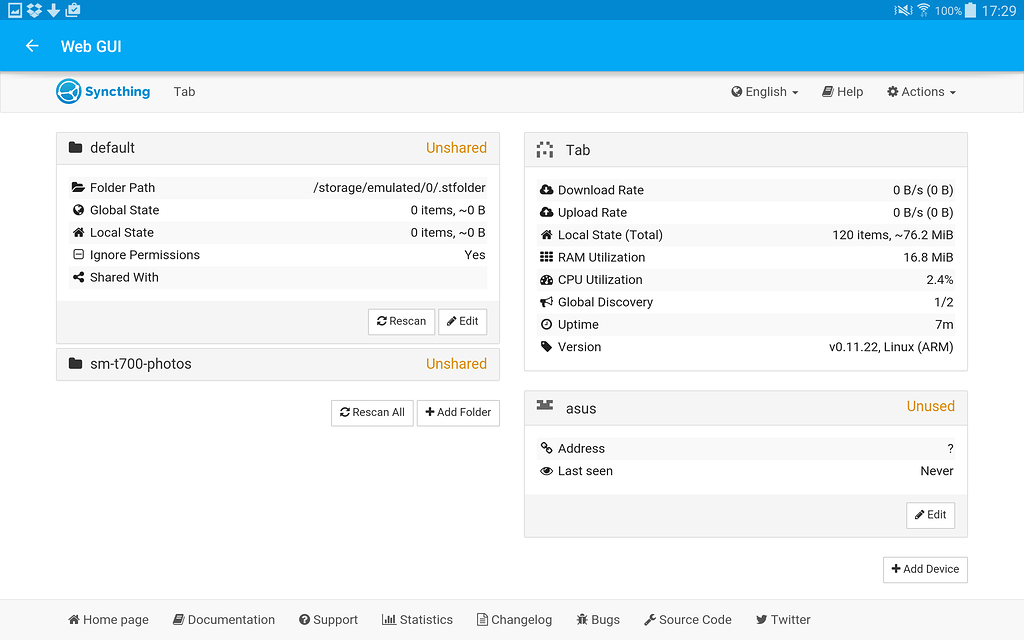 How to set up syncthing in android - Android - Syncthing Community Forum