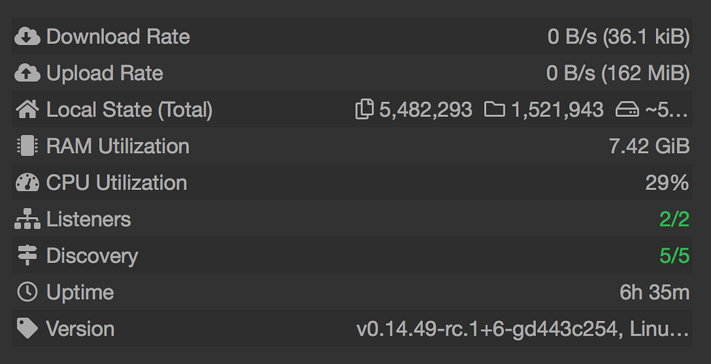 Excessive RAM Usage - Continued - Support - Syncthing Community Forum
