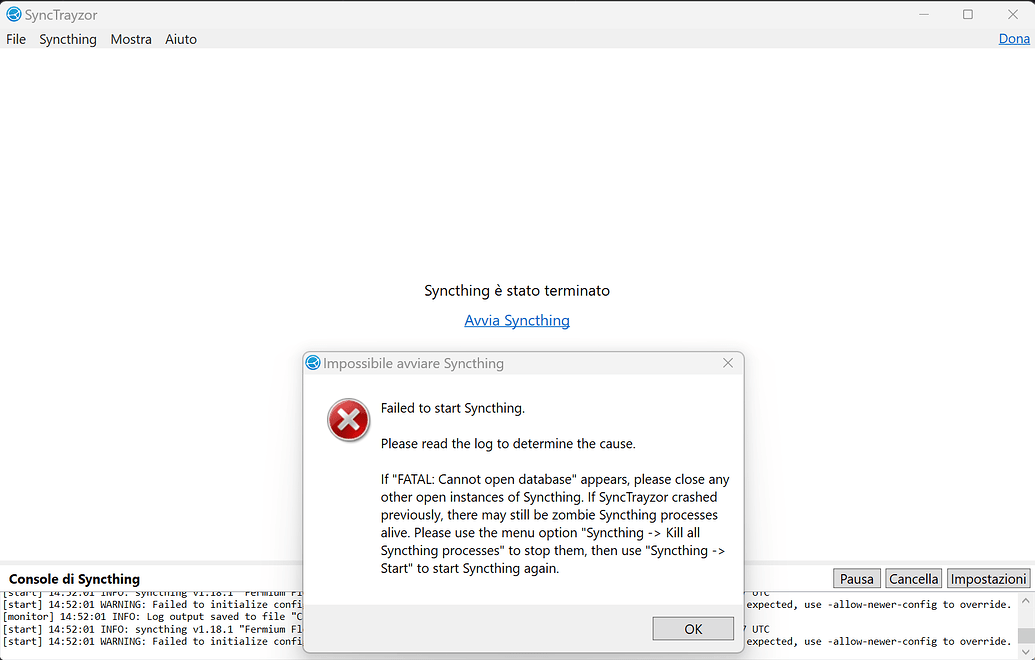 Synctrayzor: I can't get it to work - Support - Syncthing Community Forum