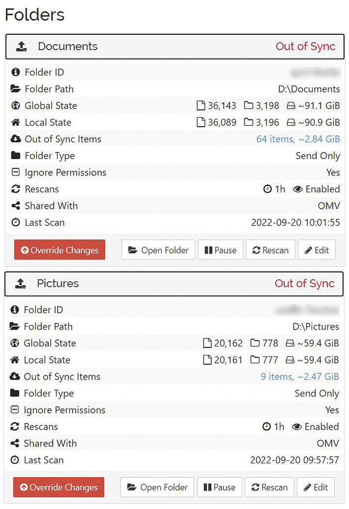 Syncthing has stopped syncing - Support - Syncthing Community Forum
