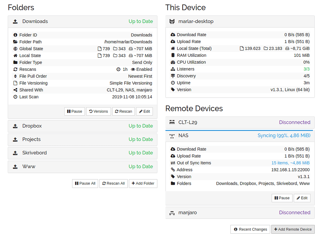 14 out of sync items - Support - Syncthing Community Forum