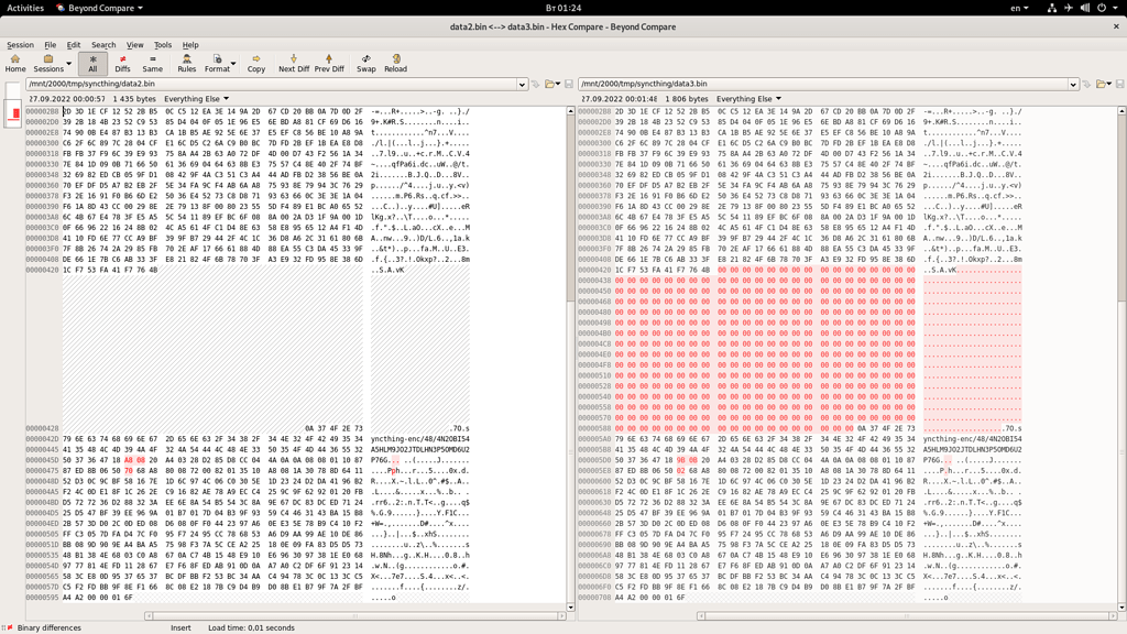 Adding Unnecessary Zeros When Sync Between Encrypted Folders Feature Syncthing Community Forum