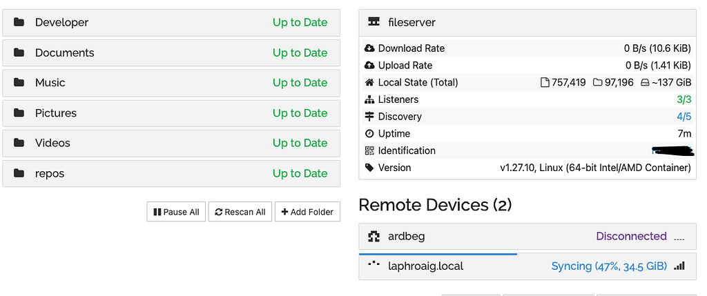 Server shows remote syncing, but my remote shows up to date but missing several files - Support ...