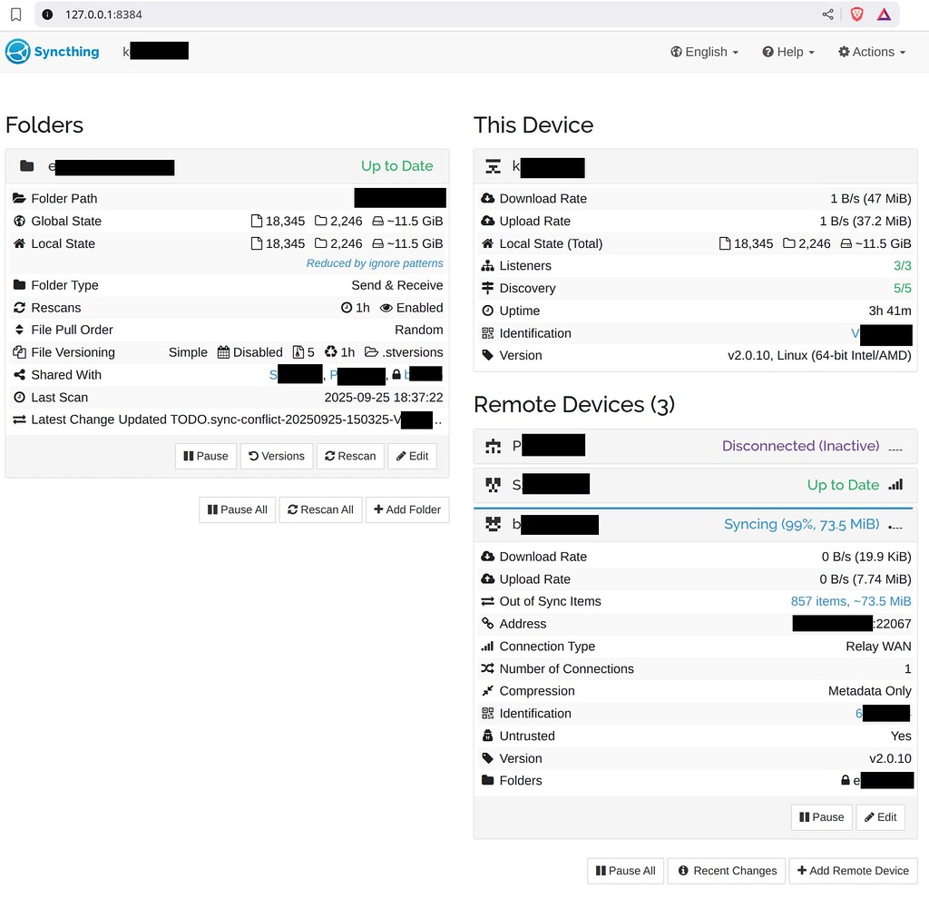 Sync with untrusted remote stuck on files modified by nonexistent ...
