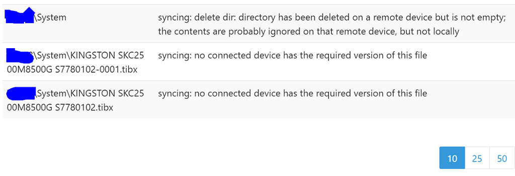 How to clean the queue? - Support - Syncthing Community Forum